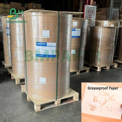 China 35gsm 55gsm Grease Resistant Barrier Packaging Paper For Fatty Foods 46cm for sale