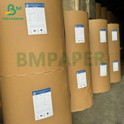 China Carrie Bag Strong Unbleached Brown 100 120 GSM MF Kraft Paper for sale