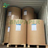 China Recyclable 250gram 300gram 350gram Brown Kraft Wrapping Paper For Food Container Box  70cm 100cm for sale