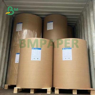 China Recyclable 250gram 300gram 350gram Brown Kraft Wrapping Paper For Food Container Box  70cm 100cm for sale