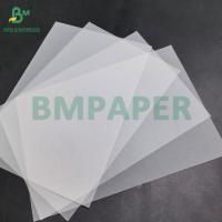China 38g 40g Food Grade White Greaseproof Waxed Paper For Wrapping Burgers for sale