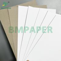 China Good Stiffness 1000gsm White Coated Grey Back Duplex Board Thick Board for sale
