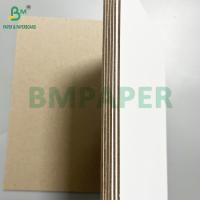 China Good Printing Performance 1500gsm White Clay Duplex Board 700 × 1000 mm for sale