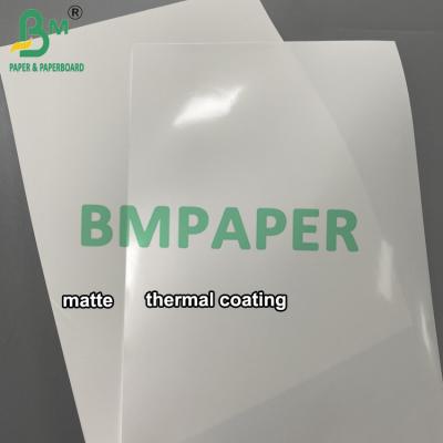 China Thermal Synthetic Paper Jumbo Roll 1090mm*8000m Tear-Resistant Label Paper Material for sale