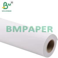 China 2 Inch Core White Plotter Paper Roll For Engineering Planning 24
