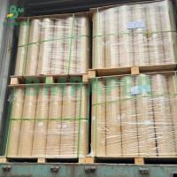 China 60gsm 100% Virgin Wood Pulp Brown Kraft Bags Paper For Food Packing for sale