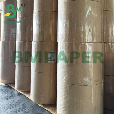 China 50gsm 60gsm Stiffness Brown Envelope Kraft Paper With Pure Wood Pulp for sale