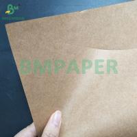 China 120gsm Food grade High Strength Brown Kraft Paper For Grocery Bags for sale