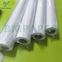 China Inkjet Plotter Paper 30 X 150 CAD Paper Roll 80gsm For Wide Format Ink Jet for sale