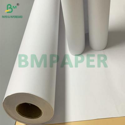 China 92 Bright 20lb CAD Plotter Paper Roll Carton Packing 36'' X 300ft  2'' Core for sale