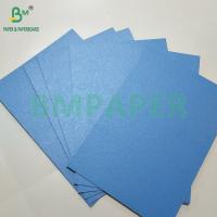 China 1.2MM Single Side Coated Cheap Laminated Blue Gray Board For Making Shoes Box for sale