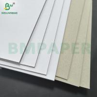 China Stiffness Clay Coated Boxboard 1mm 1.2mm Single Sided White Cardboard for sale