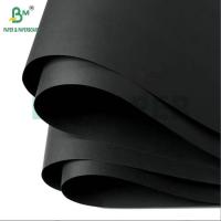 China A0 A1 250g 300g Black Cardstock For Making Cosmetic Box 70cm x 100cm for sale