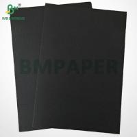 China A0 A1 250g 300g Black Cardstock For Making Cosmetic Box 70cm x 100cm for sale