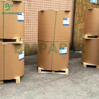 China 80gsm 85sgm Brown Sack Kraft Paper For Cement Packing Bag 42'' High Strength for sale
