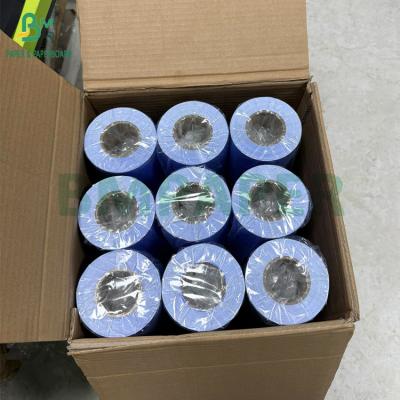 China 80gsm Single Sided Purple Blue Drawing Paper For Engineering 610mm x 50m for sale
