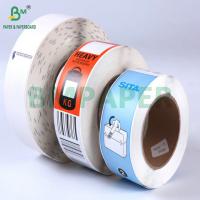 China 70g 80g White Folded Thermal Cardboard Airline Luggage Tag Label Paper for sale