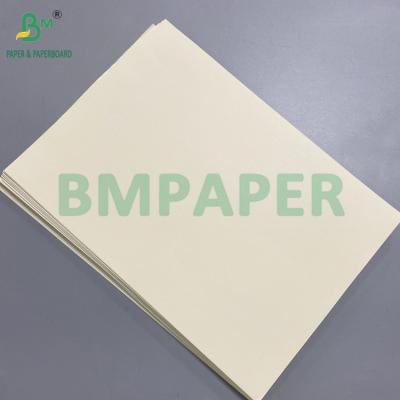China 70g 80g High Bulk Cream Woodfree Paper For Notebook Double Sided Offset Printing for sale