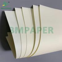 China Ivory Colored Smooth 50gsm Woodfree Paper Uncoated Book Paper Jumbo Roll for sale