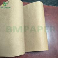 China Nutural color 60gsm 100gsm 120gsm Brown Craft Paper For Shopping Bags In Sheets for sale
