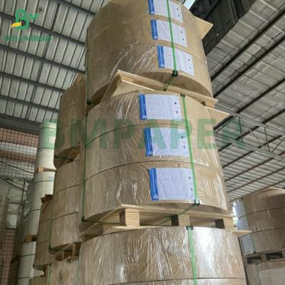 China 420gram 450gram Recycled Uncoated Brown Kraft Board For Bobbin Core 101mm Width for sale