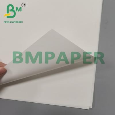 China 65gsm 70gsm White One Side Glossy Wet Strength Paper For Beer Label for sale