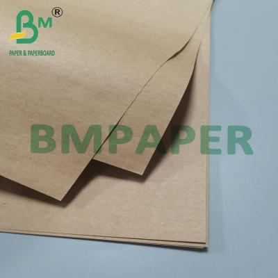 China Nutural color 60gsm 100gsm 120gsm Brown Craft Paper For Shopping Bags In Sheets for sale