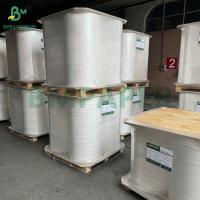 China 24gsm 28gsm Food Safe Straw Wrap Paper Roll 44MM 53MM High Durability for sale