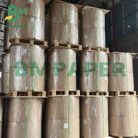 China 120g High Whiteness Good Strength White Kraft Paper Roll 889mm Width for sale