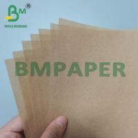 China 34g 635mm Width Food Grade Unbleached Coat Paper With Greaseproof Silicones for sale