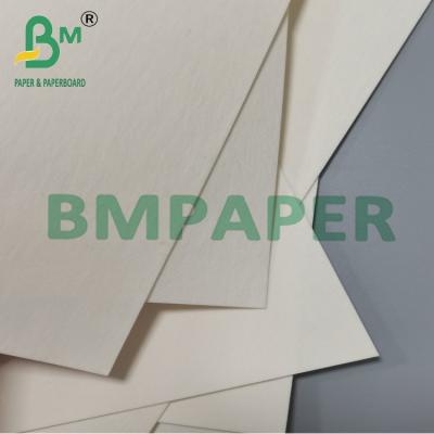 China 0.3mm Soft Touch Washable Jacron Label Paper With Textured Kraft for sale