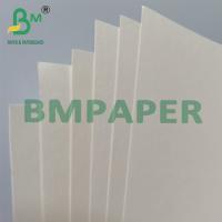 China 0.3mm Soft Touch Washable Jacron Label Paper With Textured Kraft for sale