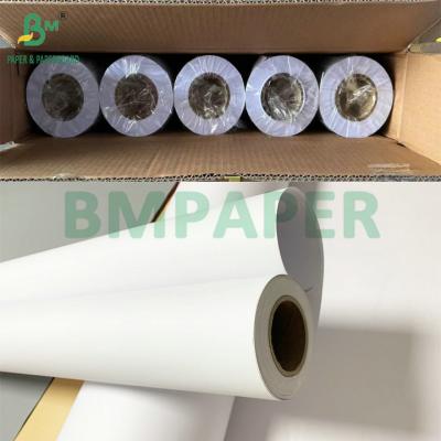 China 24'' Roll Wide Format 20 lb. CAD Inkjet Bond Rolls 5 Rolls Per Box 2'' Core for sale