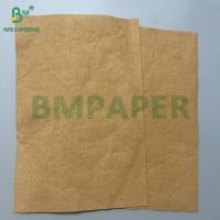 China Fiber - based 0.35mm 0.55mm Kraft Wshable Paper Texture Softens Crinkles for sale