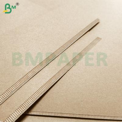 China N - Flute Corrugated Board Unbleached for Direct Printing on Board 0.7 - 0.9mm for sale