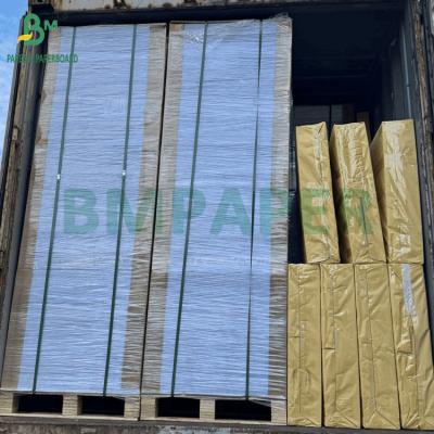 China 3 Ply Corrugated Board Uncoated White 2 Sides E Flute F Flute 78x108cm 70x100cm for sale