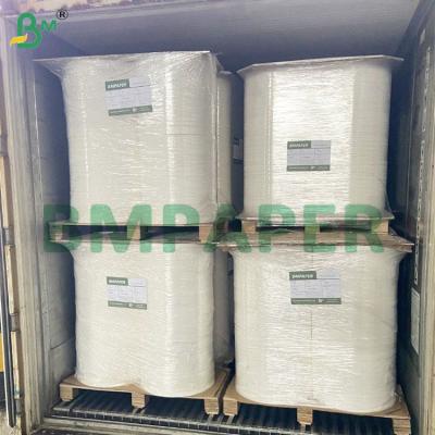 China 24 GSM 28 GSM Not Toxic Straw Wrapping Paper Rolls with logo Customized for sale