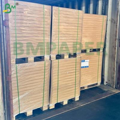 China Strong Kraft Back Board 325gsm CKB Carrier Board For Food Boxes for sale