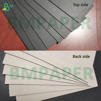 China Ultra Stiffness 2.0mm Black Color White Color Laminated Board With Grey Back for sale