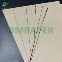 China 0.4mm 0.9mm Smoothness Recycled Grey Board For Puzzle Board for sale