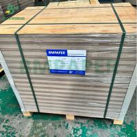 China 1.5MM 2MM White Face Rigid Grey Board For Electronics Packaging High Stiffness for sale
