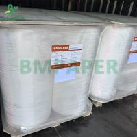 China 24gsm 28gsm Plain White Wrapper Paper For Drinking Straws 44MM 53MM Food Grade for sale