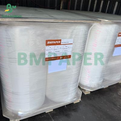 China 24gsm 28gsm Plain White Wrapper Paper For Drinking Straws 44MM 53MM Food Grade for sale