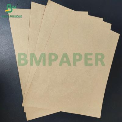 China 65gsm 70gsm Waterproof Wet Strength Brown Kraft Paper For Seed Bags for sale