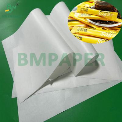 China 28cm 45gram PE Coated Paper For Packung Zucker Glossy One Side for sale