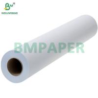 China 24'' Width 80gsm CAD Plotter Paper Unocated Bond Paper Roll 2'' 3'' Core for sale