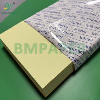 China 55 - 80gsm Carbonless CF Paper For Receipts Light Pink Green Blue Yellow Colored Sheets for sale