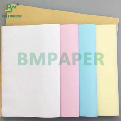 China 70gsm 75gsm Carbonless Copy Paper Black Blue Image Extended Sheets 8.5x14'' for sale
