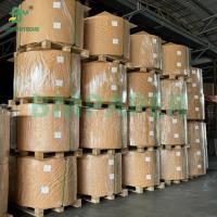 China 70gsm 80gsm High Strength Brown Kraft Paper Cement Bag Paper roll for sale