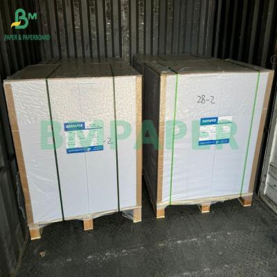 China 280gsm 330gsm Double Side White Glossy With Black Blue Core Paper for sale